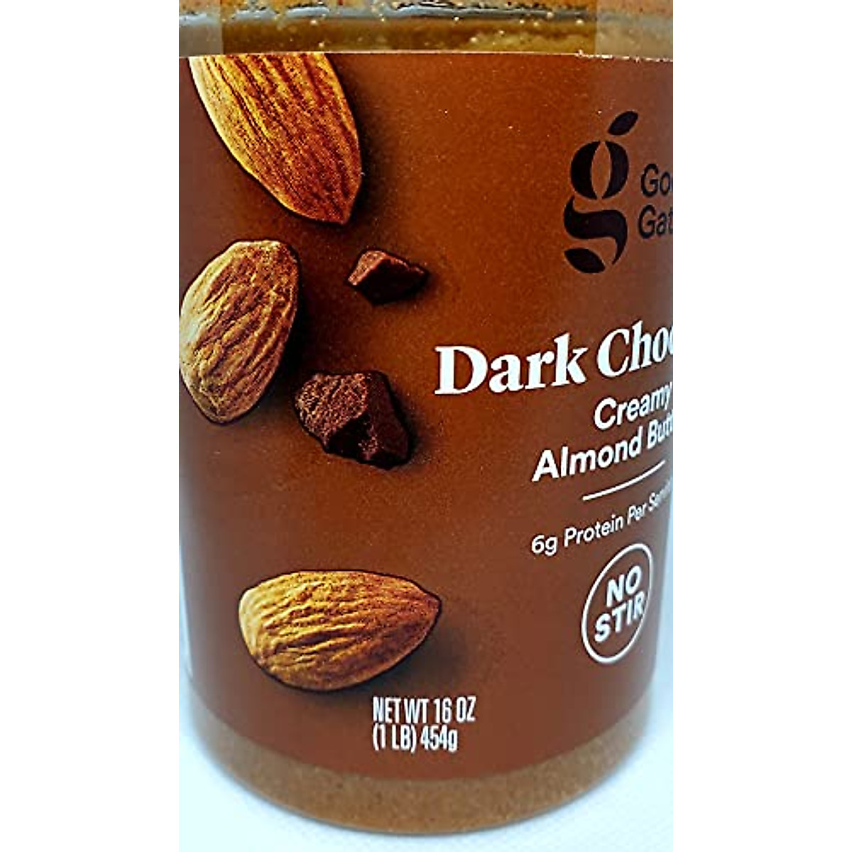 Good & Gather, Dark Chocolate Creamy Almond Butter, 1 LB (one pack)