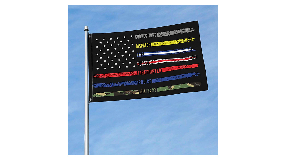 First Responders Hero Flag - Proudly Show Your Support