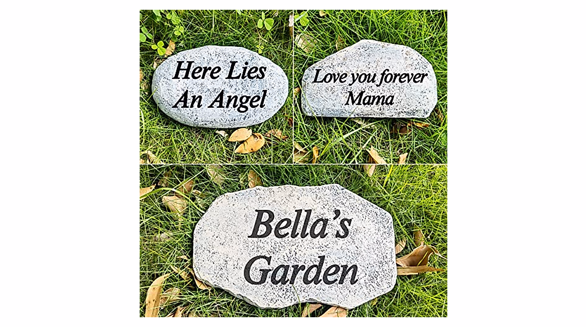 Custom Engraved Garden Stones | Zatanmulo Products