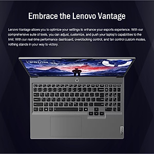 Lenovo Legion Gaming Laptop, 16" QHD+ (2560 x 1600) 165 Hz, Intel i9-14900HX, NVIDIA GeForce RTX 4070, 64GB RAM, 1TB SSD, RGB Backlit Keyboard, Windows 11 Home