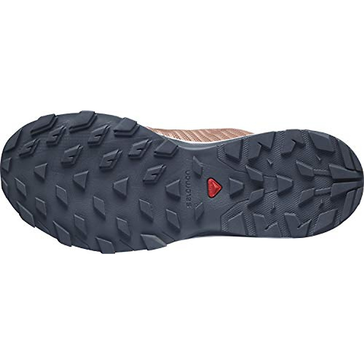 Salomon Outbound Prism Hiking Shoes for Women, Sirocco/Mocha Mousse/Alloy, 7.5