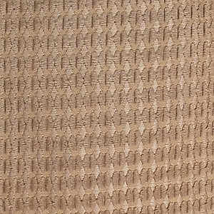 Sweet Home Collection Chair Cushion Crushed Memory Foam Pads Premium Slip Non Skid Microdot Rubber Back Tufted 16" x 16" x 3.25" Thick Seat Cover, 6 Pack, Taupe