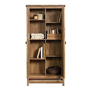 Sauder Cannery Bridge Storage Cabinet, Sindoori Mango finish