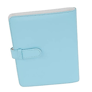 3-inch Photo Album, 256-pocket Waterproof Photo Album for Tickets Business Card (Blue)