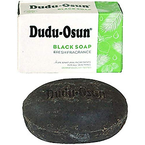Tropical Naturals Dudu Osun Black Soap Pure Ingredients US Ship, Original, 5 Ounce (Pack of 3)