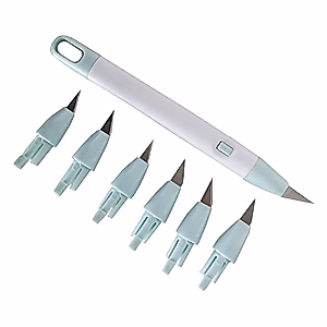 Corey-z Precision Craft Knife Kit, Exacto Knife Set, Carving Hobby Knife, Utility Craft Cutting Tool Coming With 6 Additional Blades For Art, Scrapbooking, Cutter, Stencils, and DIY Projects