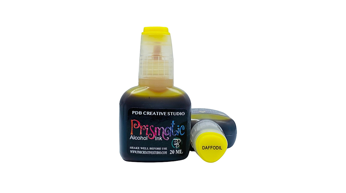 Daffodil Prismatic Alcohol Ink - Bright Yellow 20 ml