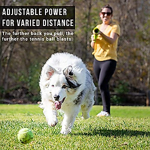 Hyper Pet Dog Ball Launcher, Dog Ball Thrower-Interactive Dog Toys (Load & Launch Tennis Balls for Dogs to Fetch) [Best Dog Ball Launcher for Large & Medium Dogs]
