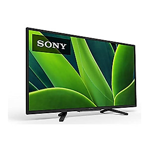 Sony KD32W830K 32-Inch HD LED HDR TV with Google TV (2022) Bundle with Knox Gear 60-Watt Compact Wireless Bluetooth Soundbar (2 Items)