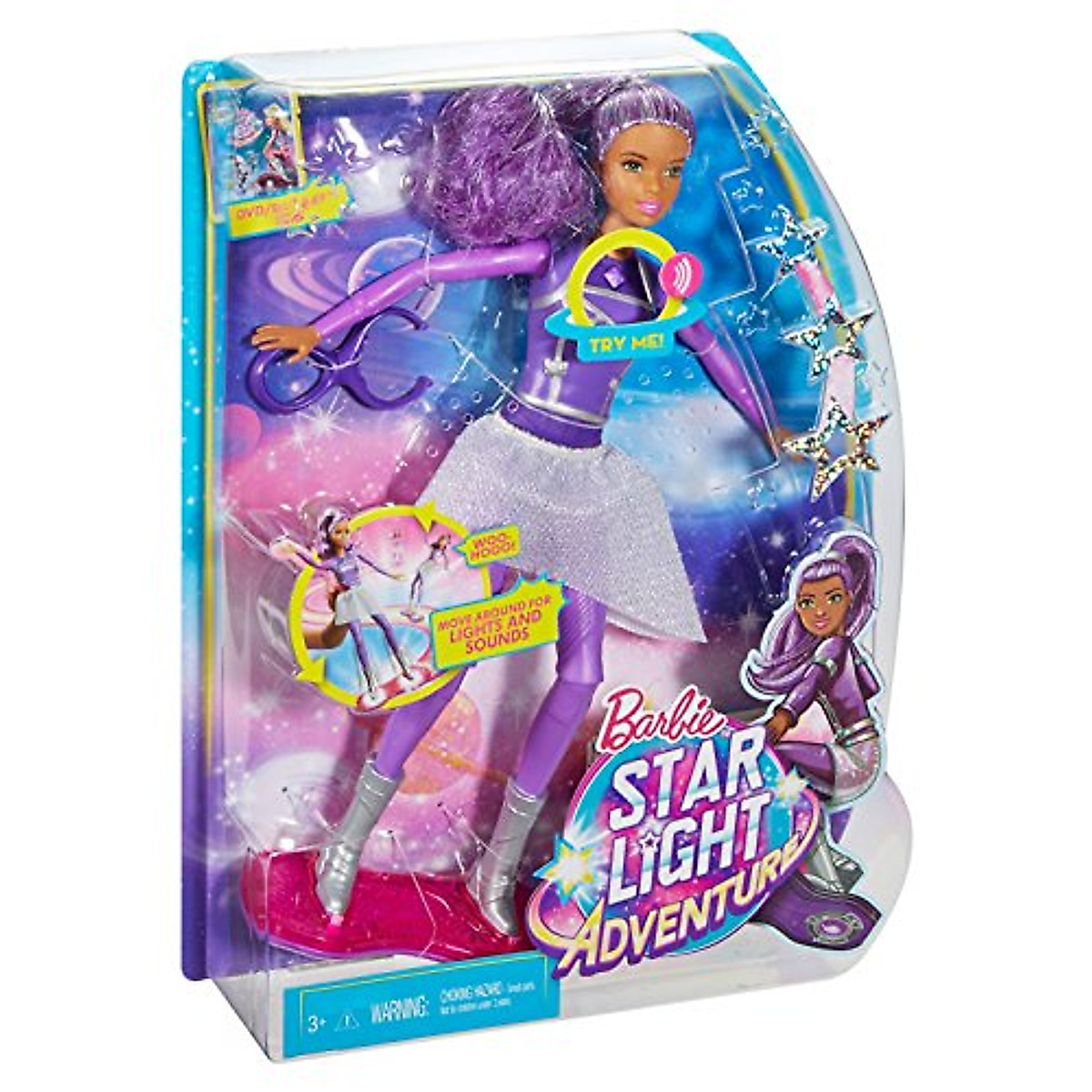 Barbie Star Light Adventure Lights & Sounds Hoverboarder