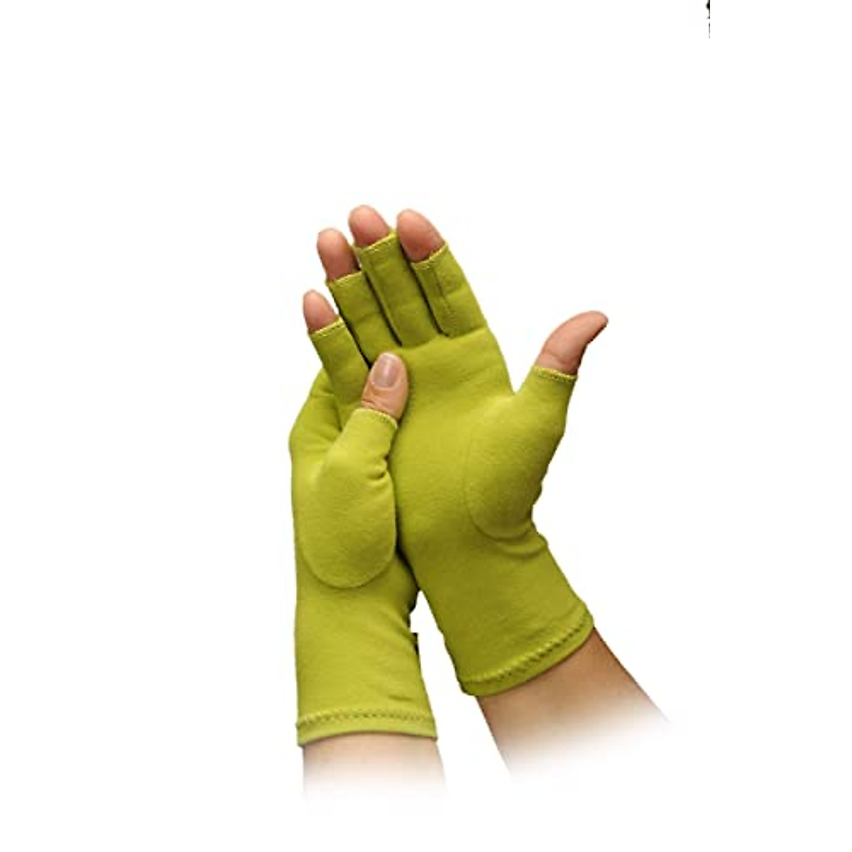 Dritz Supports During Crafting, Quilting, Sewing, Knitting, Household Duties Crafters Comfort Glove-Medium, Kiwi Green