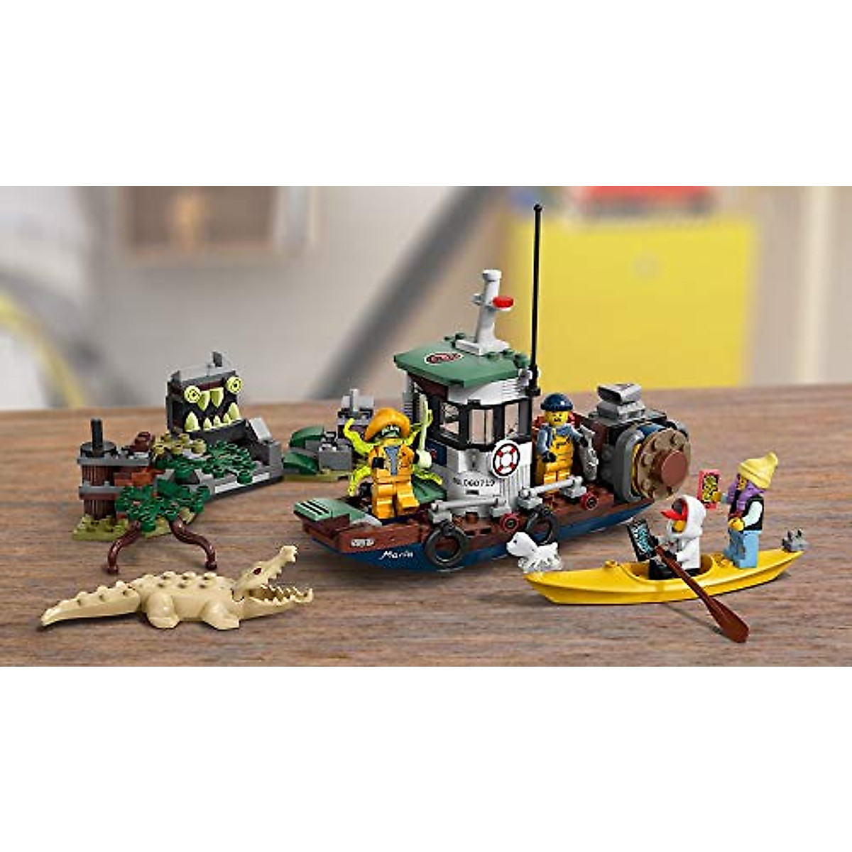 LEGO Hidden Side Wrecked Shrimp Boat 70419 Building Kit, App Toy for 7+ Year Old Boys and Girls, Interactive Augmented Reality Playset (310 Pieces)