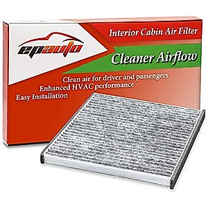 EPAuto CP132 (CF10132) Replacement for Premium Cabin Air Filter includes Activated Carbon