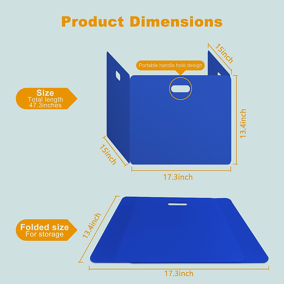 Privacy Shields 2 Pack Blue Durable Easy Carry Plastic Desk Dividers-Easy to Disinfect Classroom Dividers-Portable Divider-Re-usable Privacy Divider