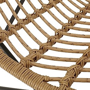 Christopher Knight Home 317577 Galtin Accent Chair, Light Brown + Black