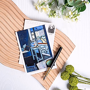 Henri Matisse Art Postcards, Famous Painting Abstract Art Post Cards Bulk Pack(30 Pack), Vintage Aesthetic Photo Collage Kit, Postcards Poster for School Students Teacher Thank You Note Cards