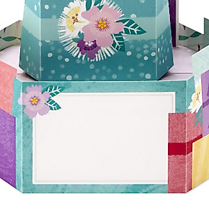 Hallmark Paper Wonder Pop Up Birthday Card for Women (Flower Balloons)