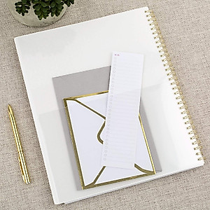 Academic Planner 2021-2022, AT-A-GLANCE Weekly & Monthly Planner, 8-1/2" x 11", Large, for School, Teacher, Student, Badge Floral (1535F-905A)