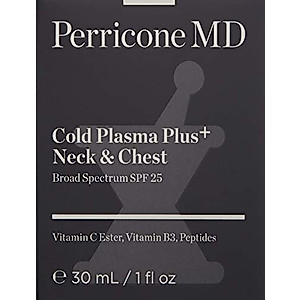 Perricone MD Cold Plasma Plus+ Neck & Chest Broad Spectrum SPF 25 1 Ounce