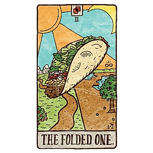 Food Fortunes Card Deck (Gifts for Foodies, Food Lover Gifts, Funny Tarot Cards, Funny Deck of Cards)