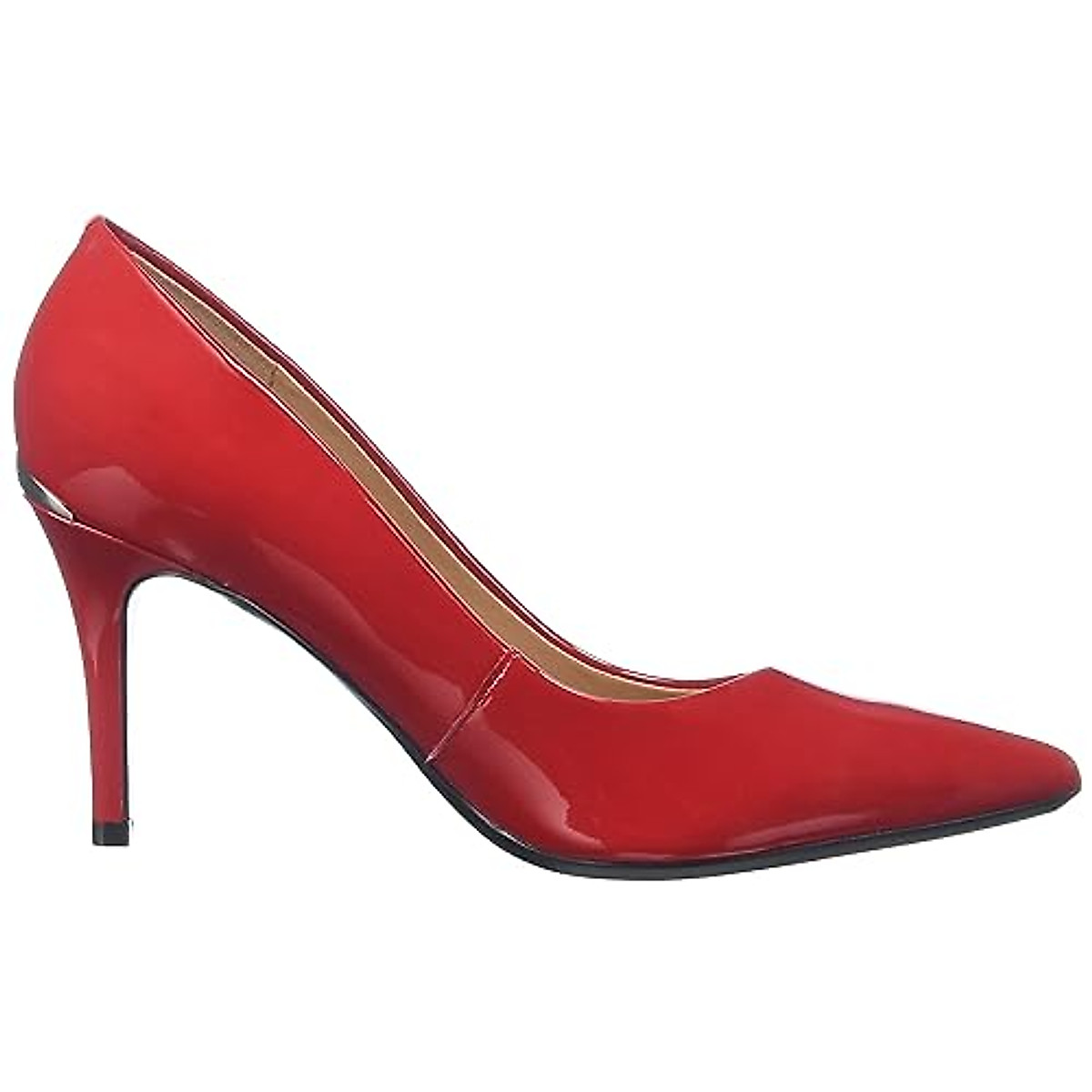 Calvin Klein Women's Gayle Pump, Crimson Red, 7.5
