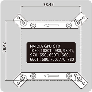 Raijintek Compatible Morpheus II Core Black Heatpipe VGA Kühler