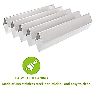 Utheer 22.5 inch 7537 Flavor Bars for Weber Spirit 300 Series E-310 E-320 S-310 S-320 with Side Controls, Spirit 700, Genesis Silver Gold Platinum B/C, Weber 900 Gas Grills, for Weber 7536 65903 7537