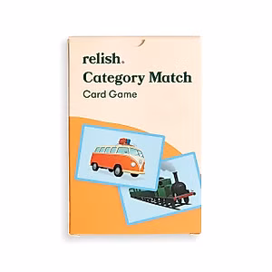 Relish Category Snap - Matching Card Game, Dementia Activities for Seniors, Alzheimer's Products