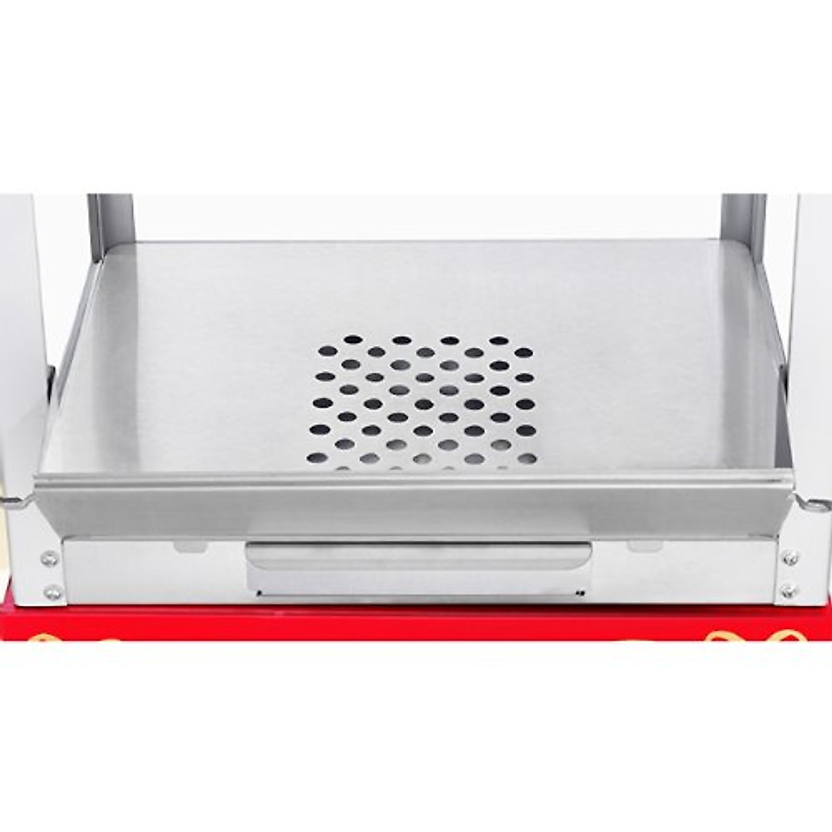 6100 Great Northern Popcorn Red Countertop Foundation Popcorn Popper Machine, 8 Ounce