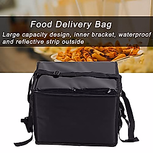 Food Delivery Bag,Insulated Food Delivery Bag Waterproof Catering Warm Bags Reliable Picnic Cooler Bag Backpack
