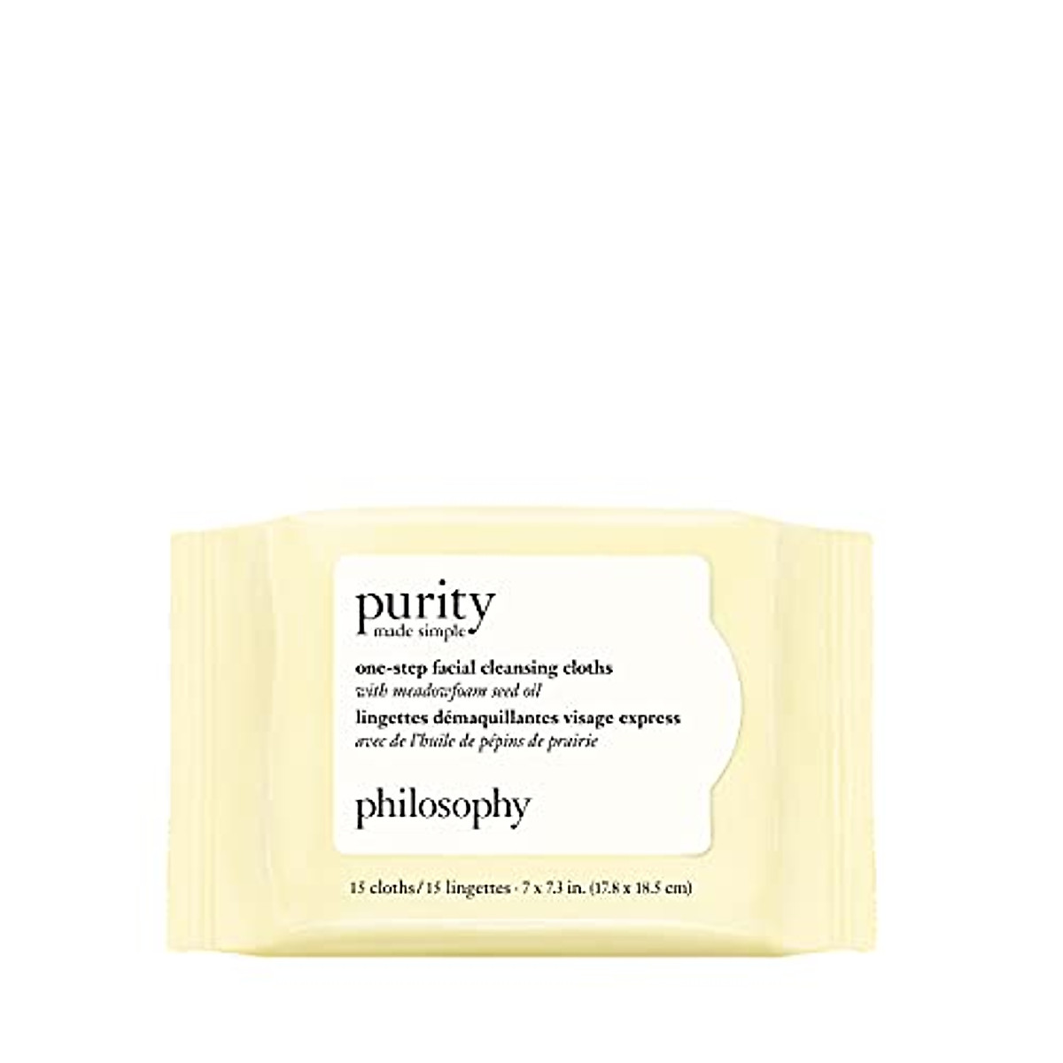 philosophy purity made simple one-step facial cleansing cloths