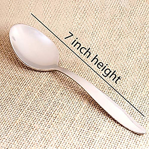 Avocado Lovers Gift - Lets Talk More Guac Engraved Spoon Gift for Men Women | Christmas Birthday Gift for Daughter | Guacamole lover Gift | Funny Vegan Gift Kids Teens - 7 Inch Stainless Steel Spoon