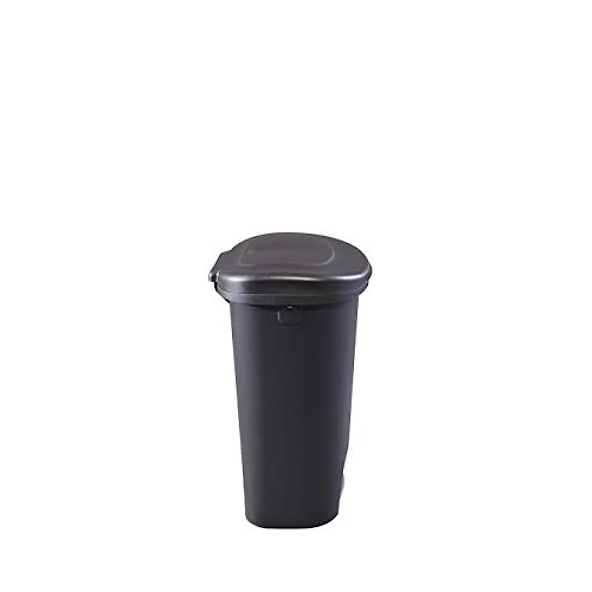 Rubbermaid Classic Step-On Trash Can with Lid, 13-Gallon, Black, Easy Clean Wastebasket for Home/Kitchen/Bedroom/Office