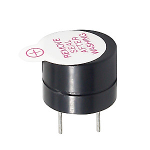 BNYZWOT Electromagnetic Active Buzzer Long Continous Beep Tone Alarm Ringer for Arduino Raspberry Pi 12x9.5mm DC 3V 20PCS