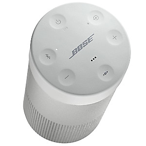 Bose SoundLink Revolve II Bluetooth Speaker, Luxe Gray with Charging Cradle