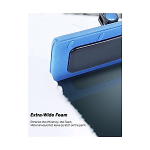 Snow Blocks 47 Inch 4-in-1 Extendable Snow Shovel Snow Remover Water Remover Compatible Car SUV Frost Windshield Wiper Winter Tool