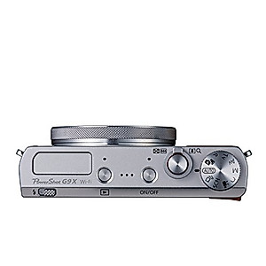 Canon PowerShot G9 X Digital Camera with 3x Optical Zoom, Built-in Wi-Fi and 3 inch LCD touch panel (Silver)