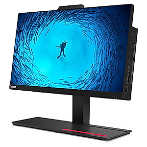 Lenovo ThinkCentre M70a 21.5" FHD AIO Business All-in-One Desktop Computer, Intel Hexa-Core i5-10400 (Beat i7-8700), 16GB DDR4 RAM, 512GB PCIe SSD, DVDRW, WiFi, BT 5.0, Windows 10 Pro