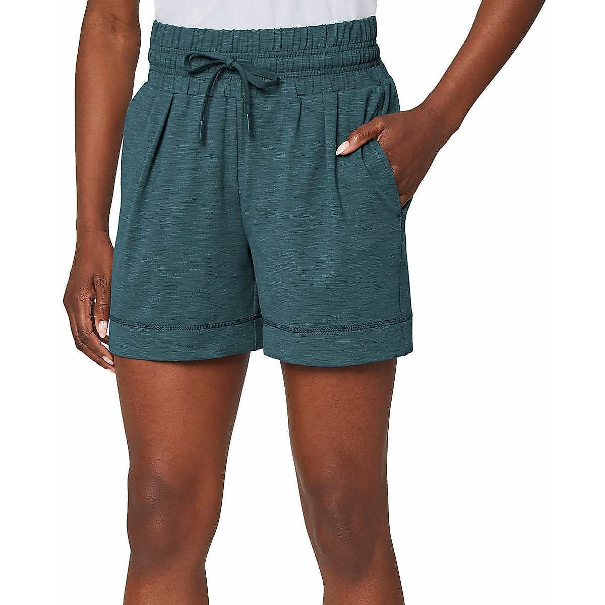 Mondetta Womens Everyday Pull On Walking Short (as1, Alpha, xx_l, Regular, Regular, Atlantic Deep)