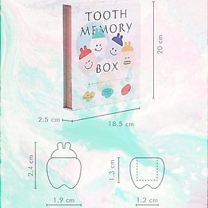 ONCEBABY Tooth Fairy Box for Boys, Tooth Boxes for Lost Teeth for Kids, Newborn Baby Birthday And Shower Gift