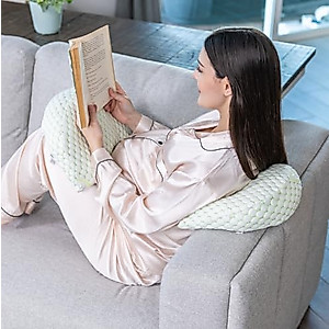 SNUGGLYBEE Maternity Pillow - Ultimate Support for Pregnant Women's Belly, HIPS, Legs & Back. Detachable & Adjustable Pillow Cover, Luxuriously Soft and Comfortable Material for Blissful Rest.