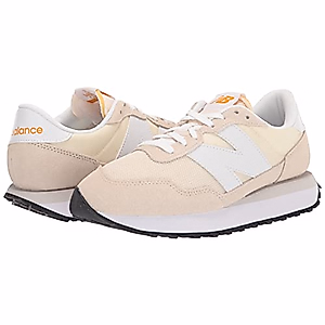 New Balance Women's 237 V1 Sneaker, Calm Taupe/White, 10