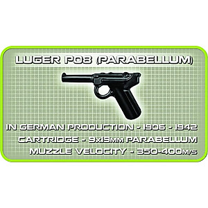 COBI 2534 Panzer I Ausf.A Building Blocks, Grey, Multicolor