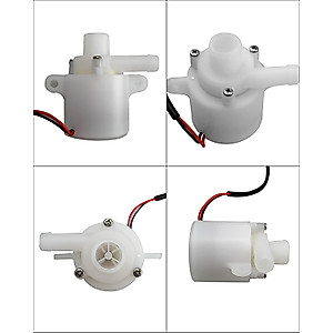 Ice Maker Water Pump Replacement HZB-12A/25BF Fit for Household Small Bullet Ice Machine Repair Spare Part