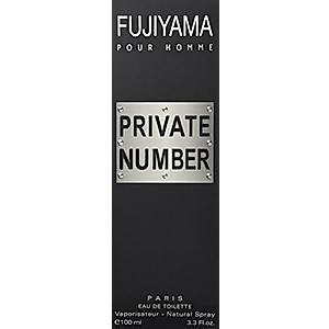 Succes De Paris Fujiyama Private Number for Men 3.3 oz Eau de Toilette Spray