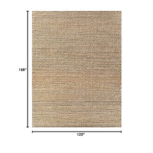 Mark&Day Area Rugs, 10x14 Ewer Modern Camel Area Rug, Brown Carpet for Living Room, Bedroom or Kitchen (10' x 14')