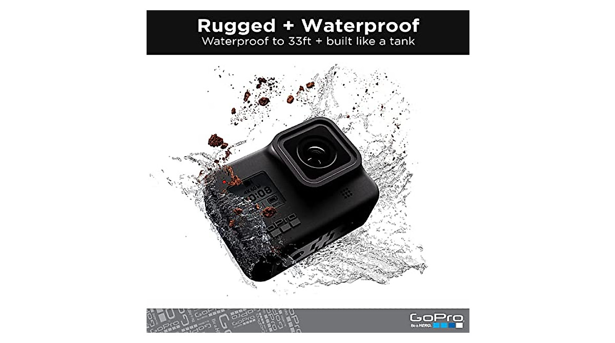 GoPro HERO8 Black Action Camera - Waterproof 4K & Live Streaming