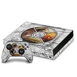 Head Case Designs Officially Licensed Assassin's Creed Logo Brotherhood Graphics Vinyl Sticker Gaming Skin Decal Cover Compatible With Xbox One X Console and Controller Bundle