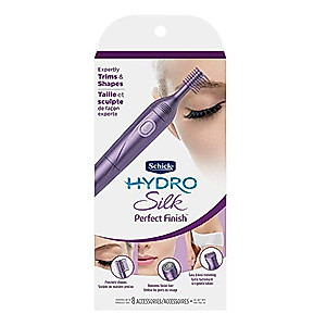 Schick Hydro Silk Perfect Finish Trimmer, 8-in-1 Grooming Kit for Women