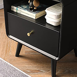 HIGOH Bedside Table Bedside Table Bedroom Storage Cabinet Storage Cabinet Bedside Table